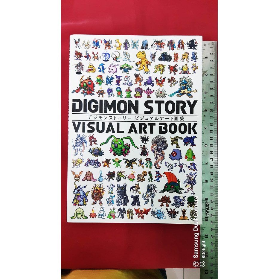 Digimon Story Visual Art Book Cyber Sleuth Hacker Memory Character ...