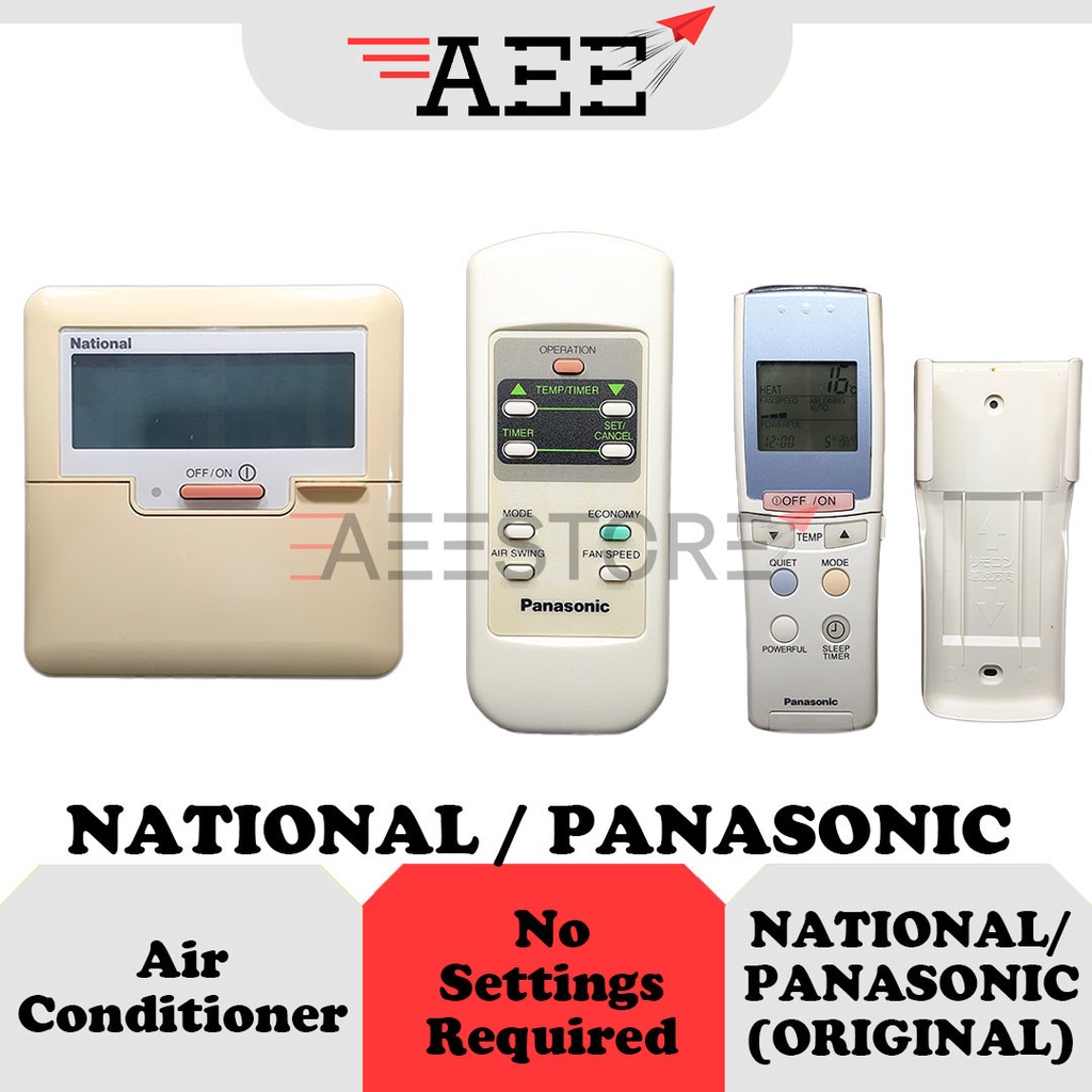 (Original) National / Panasonic Air Conditioner / Cond Remote Control ...