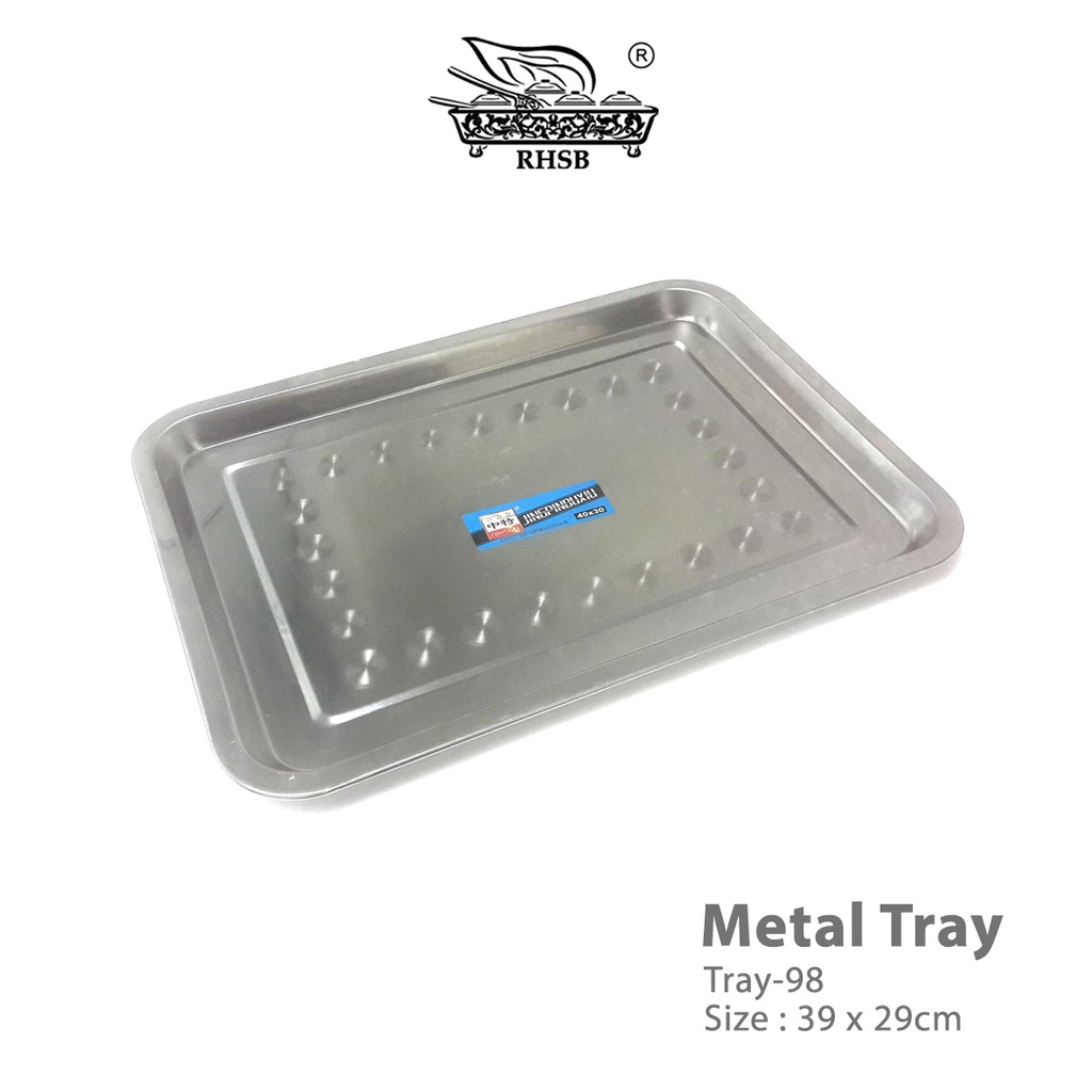 TRAY RECTANGULAR / DULANG TALAM / RECTANGLE SERVING PLATE / SERVING ...