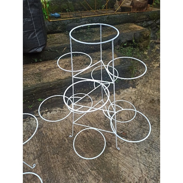 Standing POT Tower 10 Holes POT DIAMETER 20cm Height 80cm/STANDING POT ...