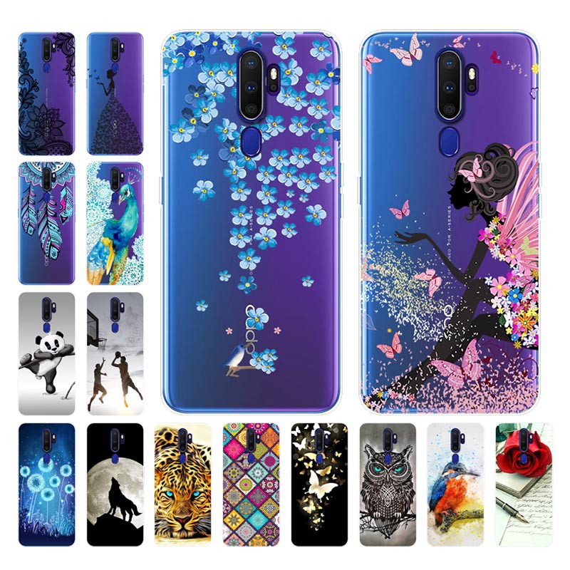 OPPO A9 2020 Case Silicone TPU Cartoon Soft Cover Phone Case OPPO A9 ...