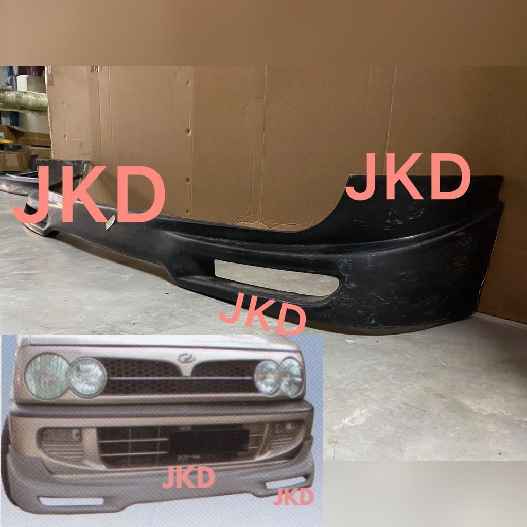 B0677 PERODUA KENARI FRONT SKIRT FIBERGLASS BODYKIT FRONT SKIR/LIP CAR ...