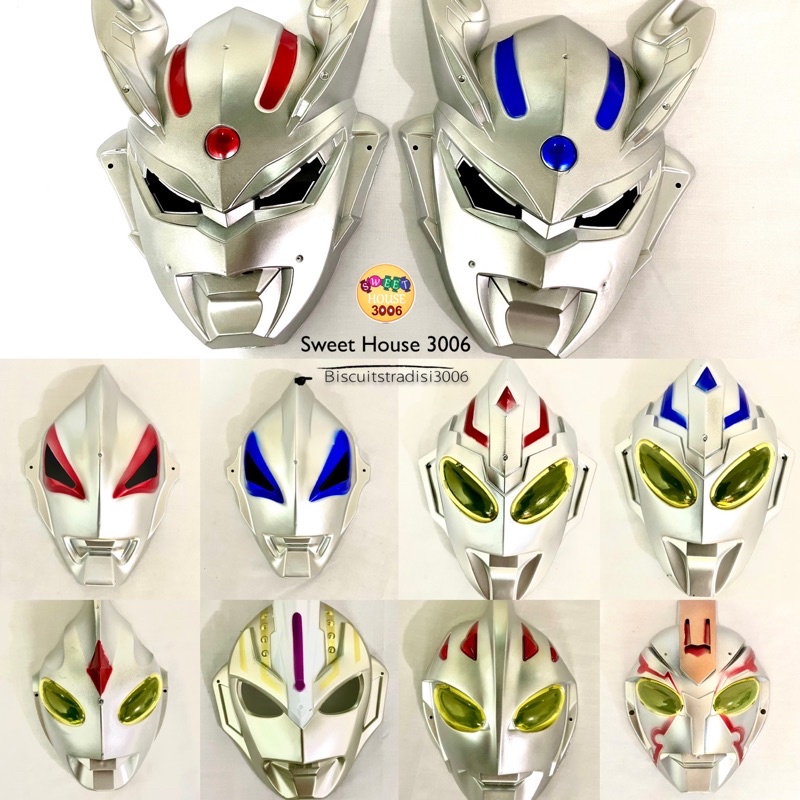 Mainan Topeng Ultraman Mask Series Ultra Zero Geed Orb Nexus Fuma Tiga ...