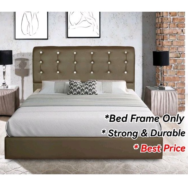 Katil Bed Frame Queen and King Size | Shopee Malaysia