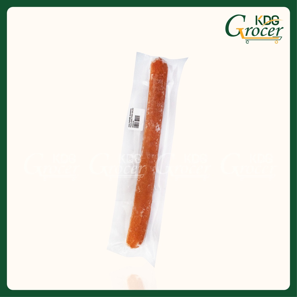 KDG [190g] 1 PCS Pork Footlong Sausage Non-Halal Breakfast Sausage Vacuum Packed Vacuum Packed ...