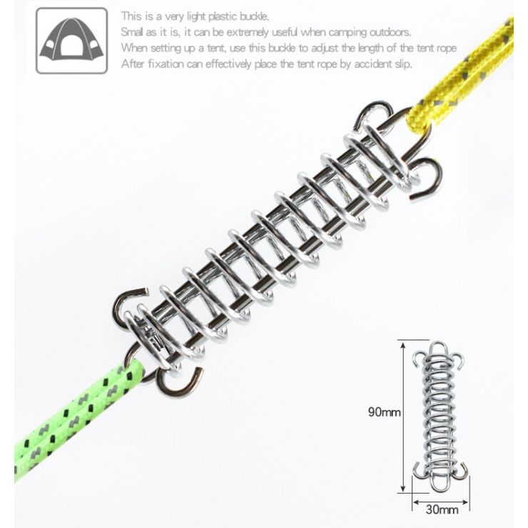 Surge Protection Spring For Flysheets And Tarps | Shopee Malaysia