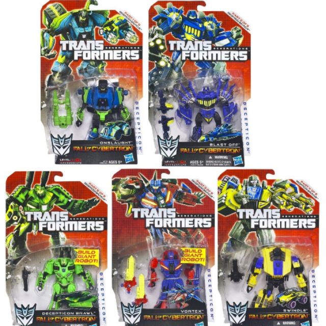 Hasbro Transformers Generation Set of 5 -Decepticon Bruticus *Original new | Shopee Malaysia