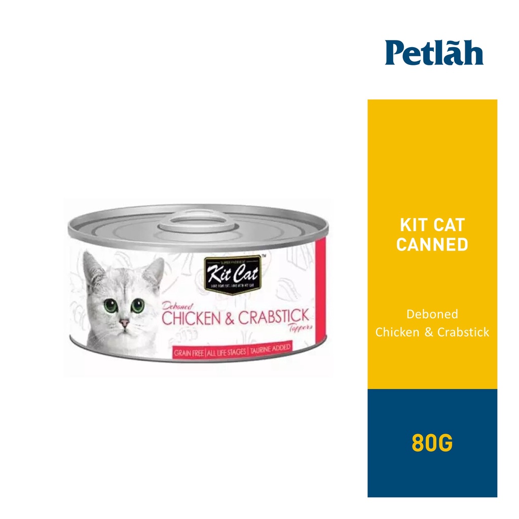 Kit Cat Canned Wet Food 80g | Shopee Malaysia