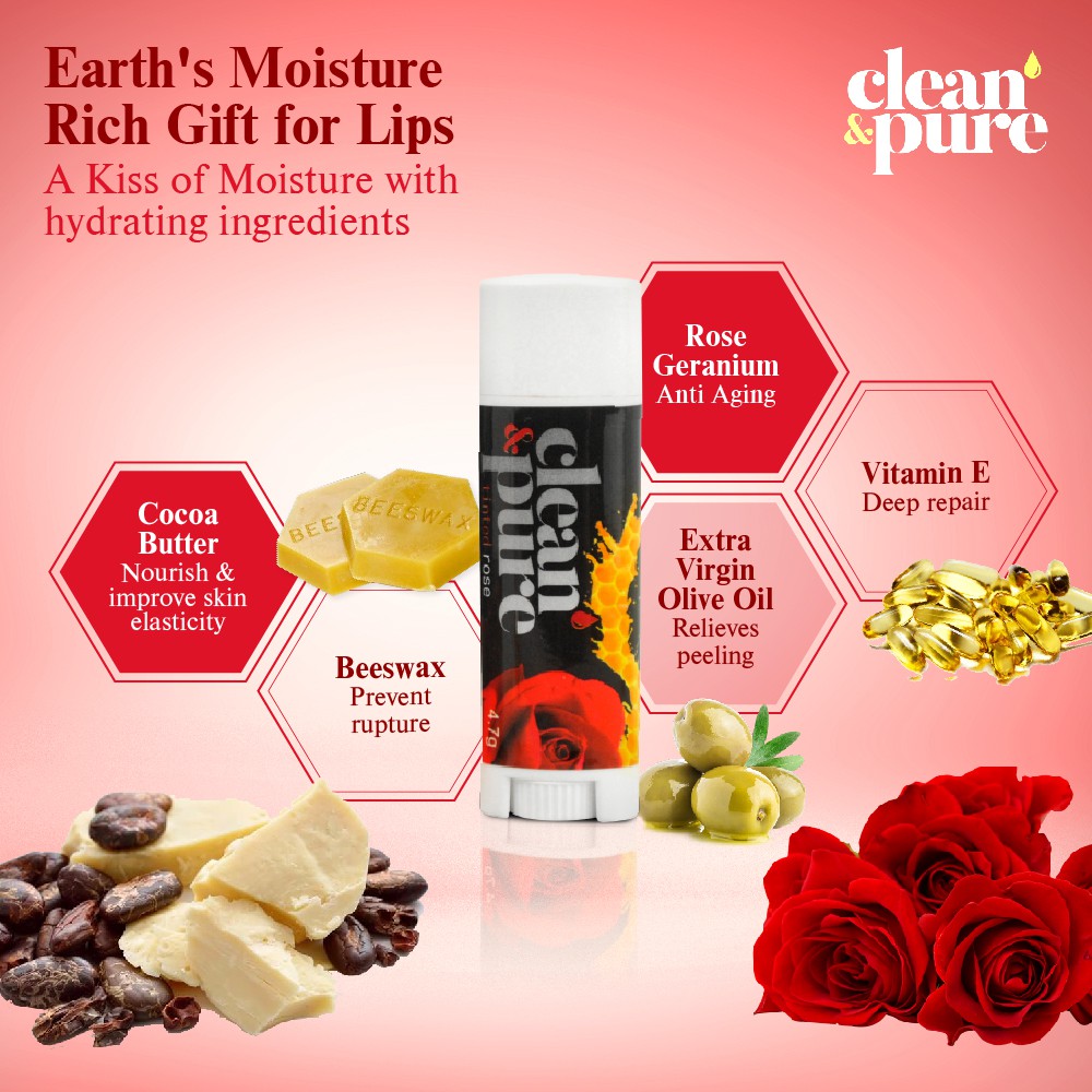 🔥Ready Stock🔥Clean & Pure Lip Balm (4.7g) - Made in Australia | Shopee ...
