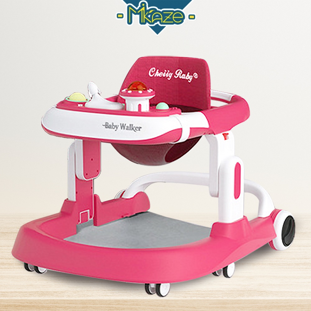 MIKAZE - WANDA Baby Walker Music Anti-O-Leg Foldable Portable ...
