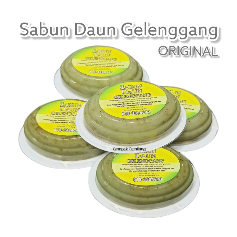 [READY STOCK] Sabun Panau & Kurap Daun Gelenggang | Shopee Malaysia