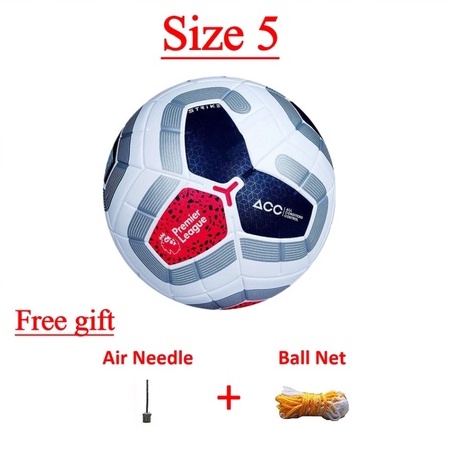 FREEGIFT + Ready Stock Bola Sepak PU Leather Saiz 5 High Quality ...