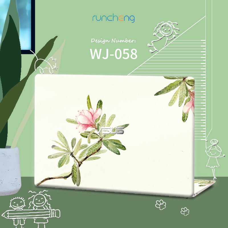Customized Asus Laptop/New Laptop Skin Sticker Cover Flower/Flower Sea ...