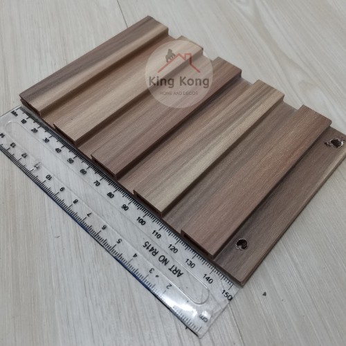 Wall Panel WPC materials / Wainscoting/ Papan Kayu Pvc garisan [150cm ...