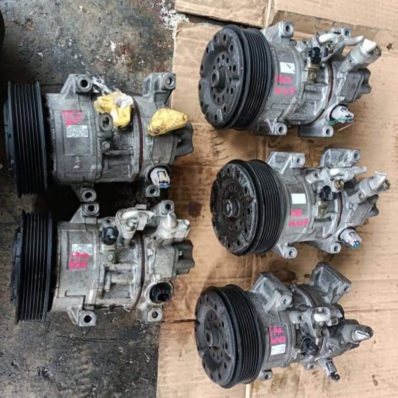 [USED JAPAN HALFCUT] Compressor aircond Toyota Wish ANE10 ANE11 ISIS ...