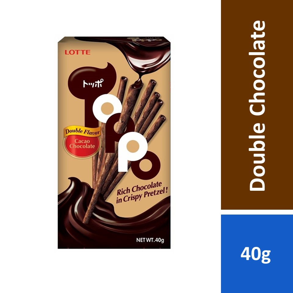 Toppo Double Chocolate Regular Pack 40g | Shopee Malaysia