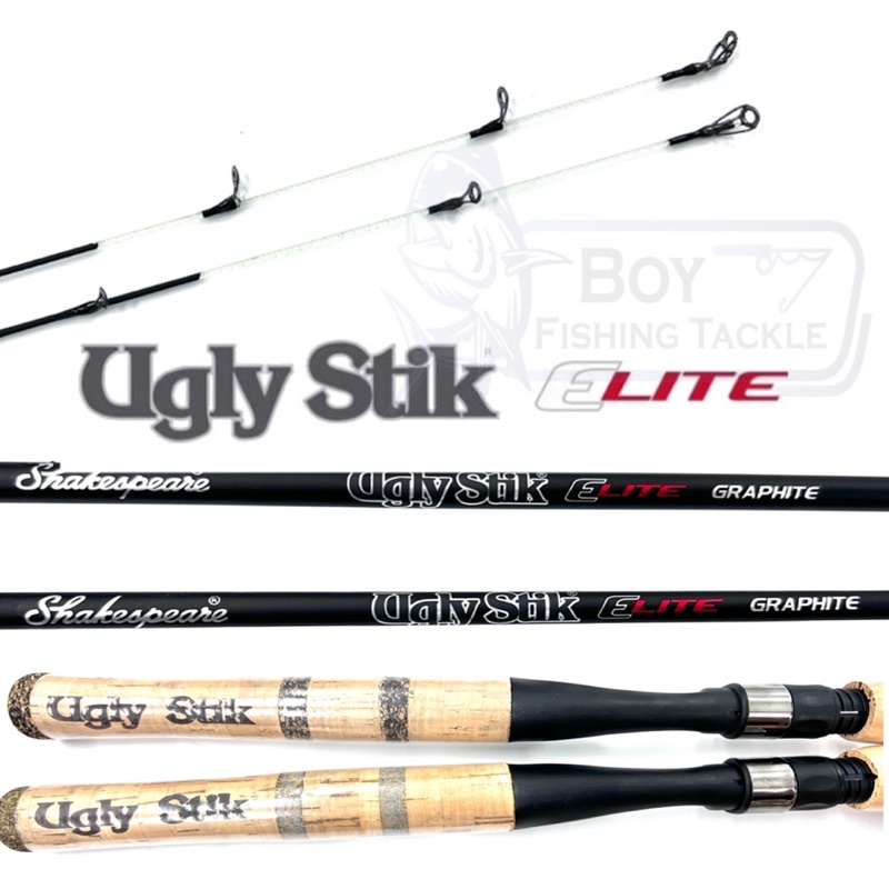 Shakespeare Ugly Stick Elite Graphite Rod Spinning Rod | Shopee Malaysia