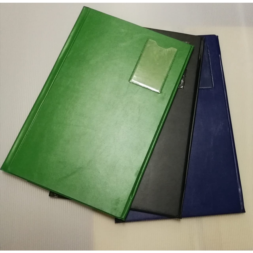 PVC POCKET FILE WITH NAME CARD SLOT | Shopee Malaysia