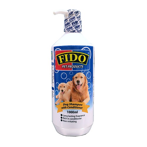 FIDO Dog Shampoo with Conditioner 1000ml / 1 Liter | Shopee Malaysia