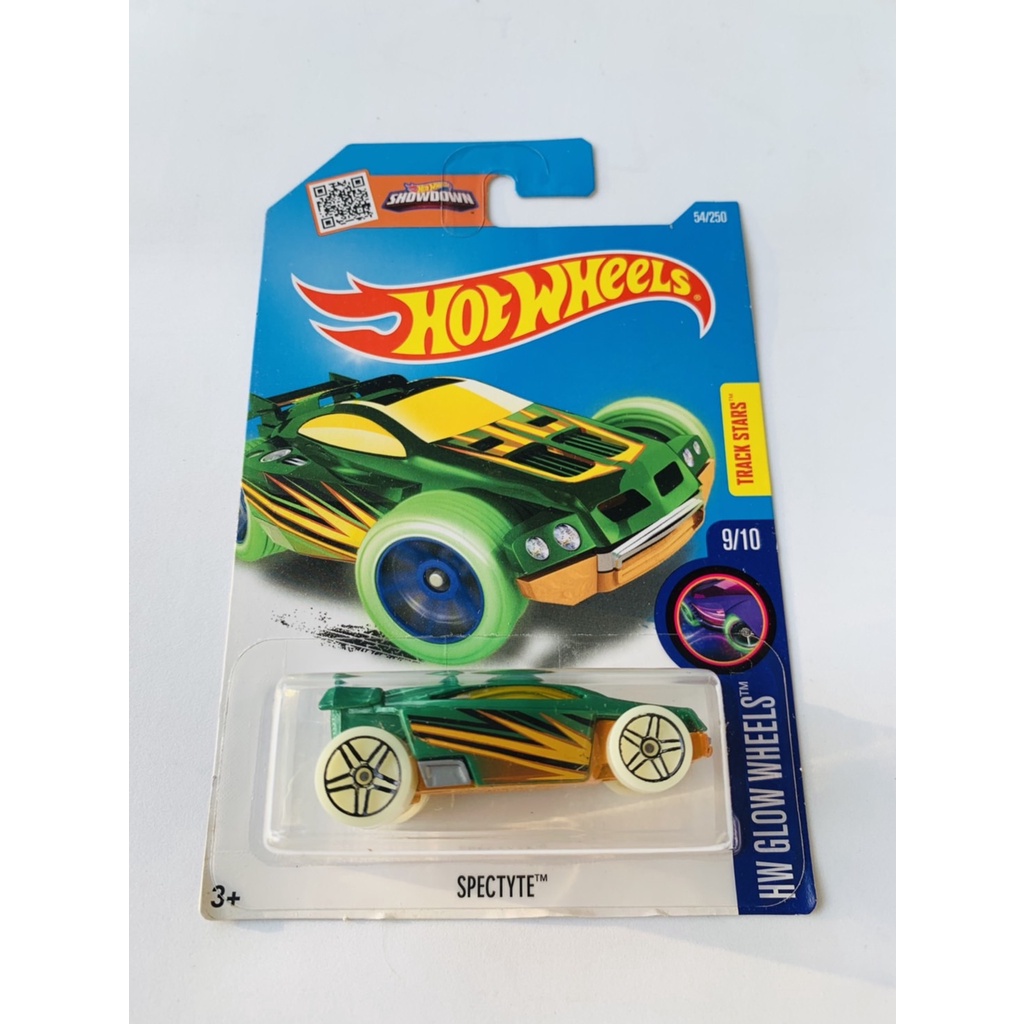 HIJAU Hotwheels HOT WHEELS SPECTYTE GREEN HW GLOW WHEELS GLOW IN THE ...