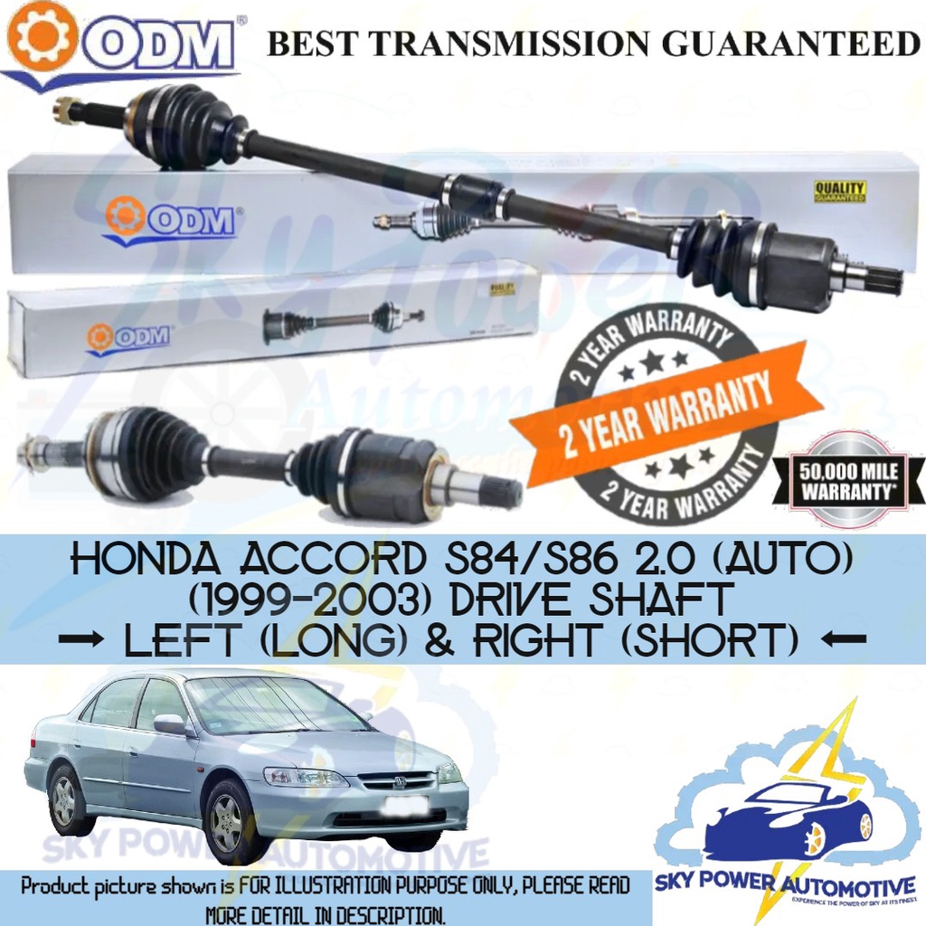 HONDA ACCORD S84 S86 2.0 (1999-2003) ( AUTO ) ODM DRIVE SHAFT ( LEFT ...