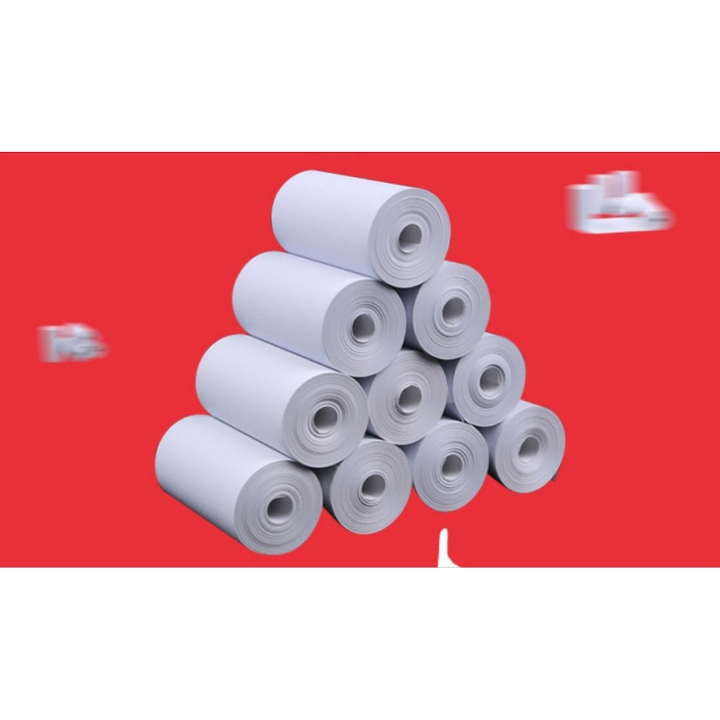 57x40mm & 57 x 30mm Thermal Paper Roll Core Credit Card Receipt Thermal ...