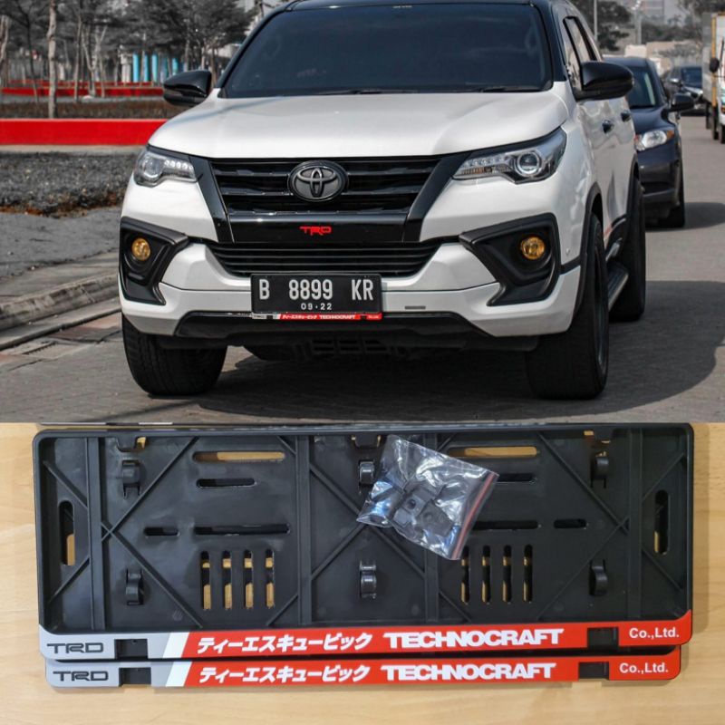 Toyota TRD car number plate | Shopee Malaysia