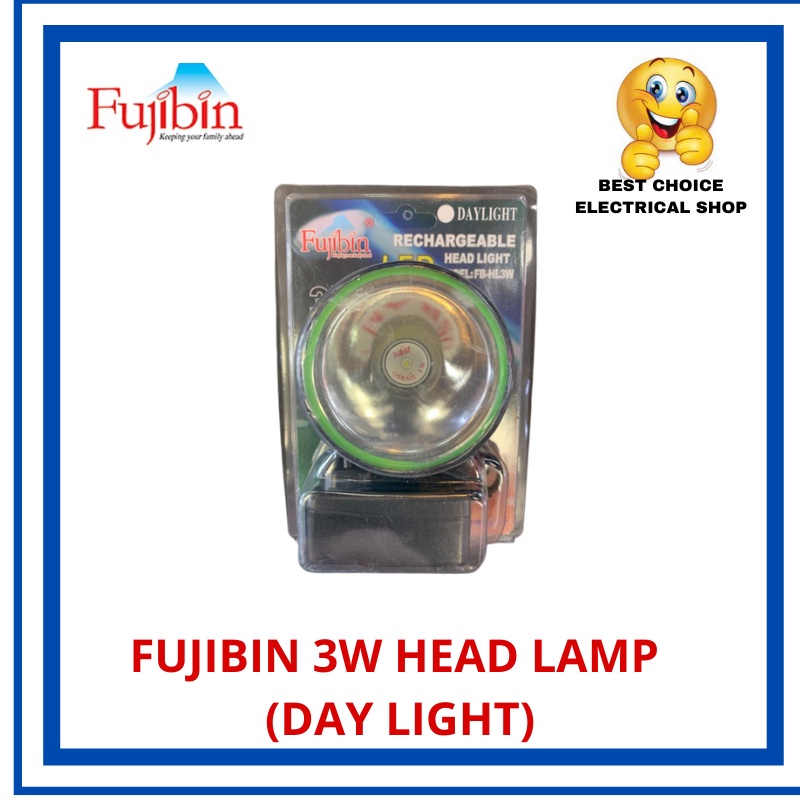 [Original] Fujibin High Power Rechargeable LED Head Lamp / Head Light ...