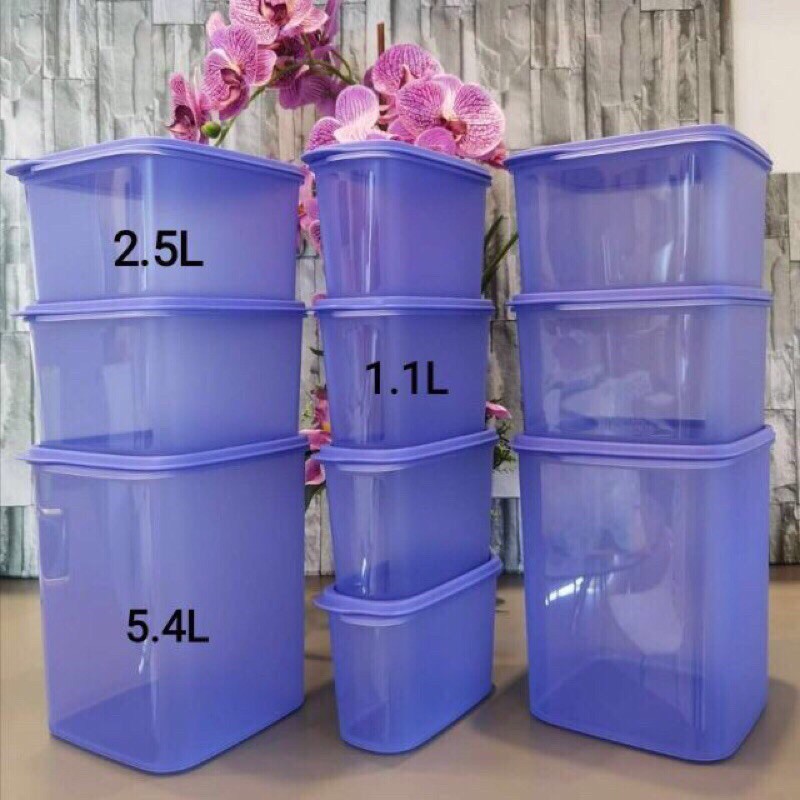 🔥100% Original🔥TUPPERWARE Smart Saver (1.1L/2.5L/5.4L) | Shopee Malaysia