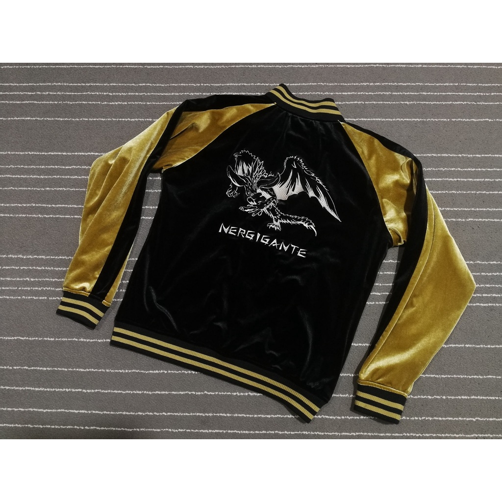 MONSTER HUNTER world X CAPCOM X Sukajan JACKET L | Shopee Malaysia