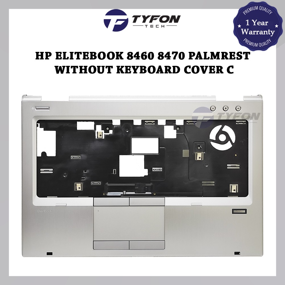 HP Elitebook 8460 8470 Laptop Palmrest Touchpad without Keyboard Cover ...
