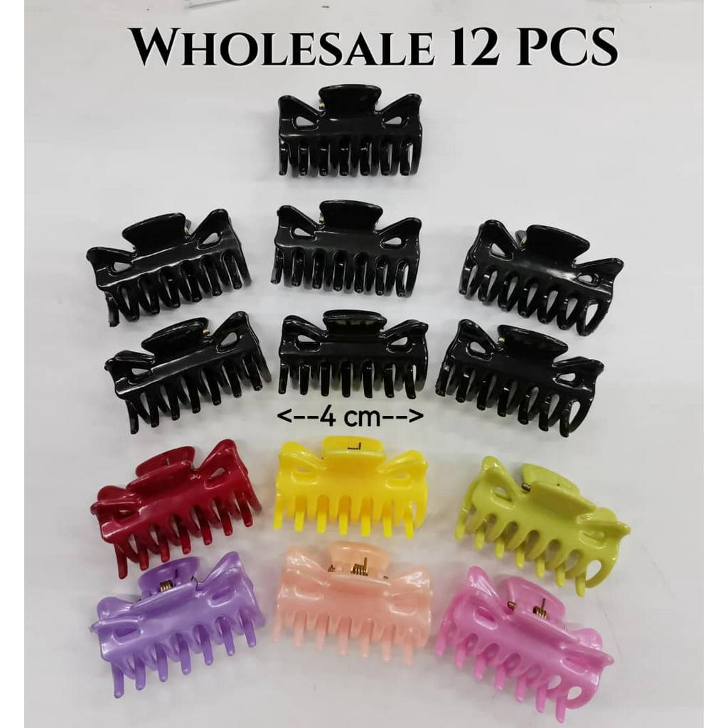 Wholesale 4CM Hair Claw Clips Shark Clip Sepit Rambut Borong 爪夹批发 ...