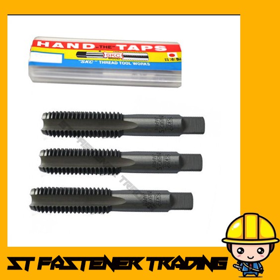 SKC Hand Taps Taper Plug Bottoming (BSW) - No.803 (Packing = 3Pcs ...