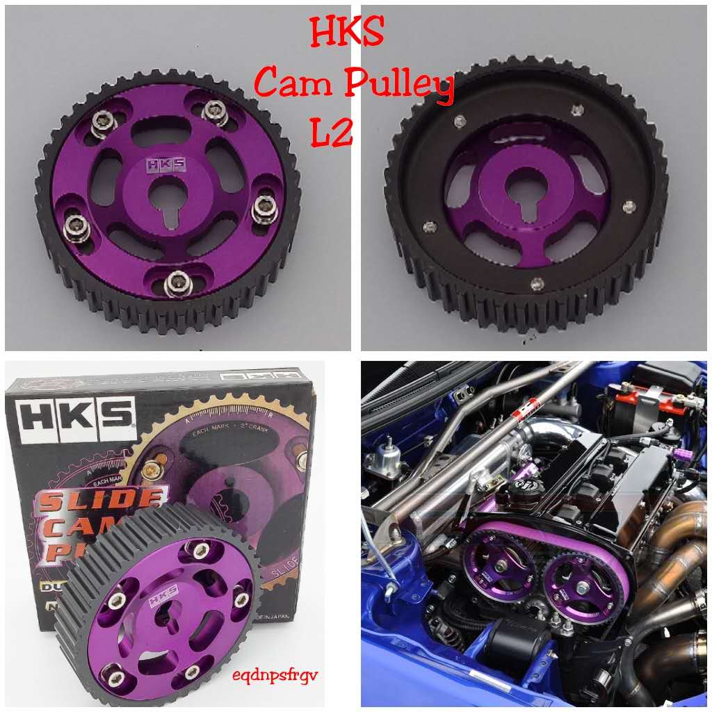 HKS adjustable Cam pulley Kancil L2 4G63 EVO3 Honda Civic B16 B18 blm ...