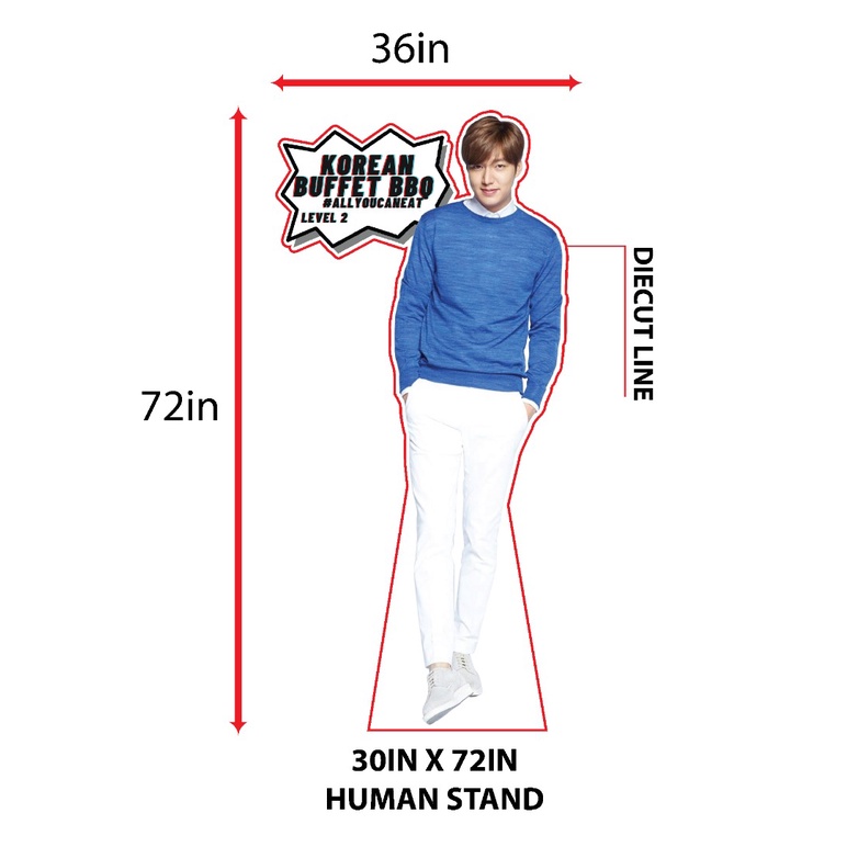 [Custom Made] Human Stand | Shopee Malaysia