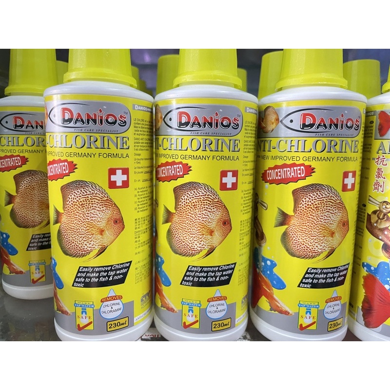 🔥Ready stock🔥DANIOS Anti-chlorine 230ml | Shopee Malaysia