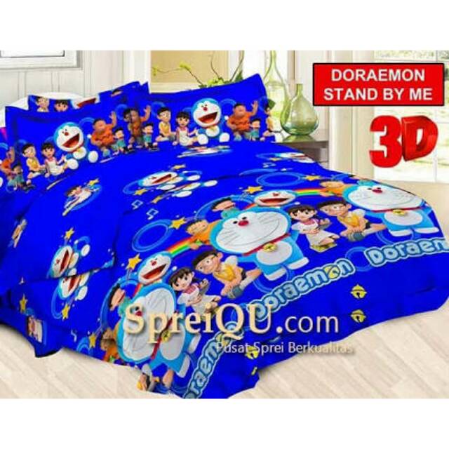 Bed SHEETS BONITA KING B2 (180 X 200) DORAEMON STAND BY ME | Shopee ...