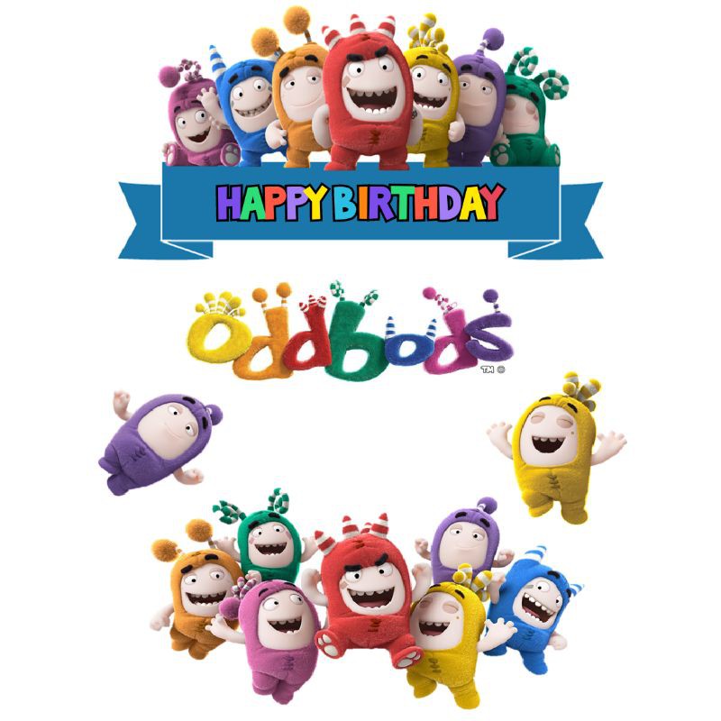 Oddbods Topper Cake.. | Shopee Malaysia