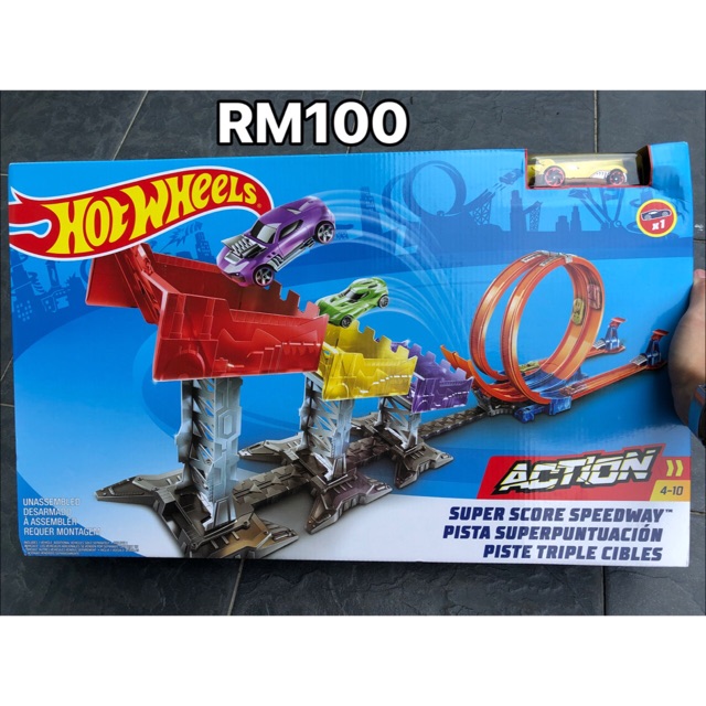Hot wheels Super Score Speedway | Shopee Malaysia