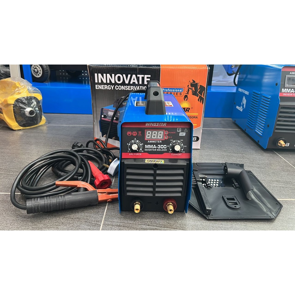 WINSSTAR IGBT DC MMA-300 INVERTER WELDING SET C/W STD ACCESSORIES ...