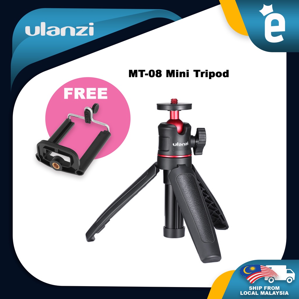 Ulanzi MT-08 Extendable Mini Tripod & Handle Black or White with Free ...