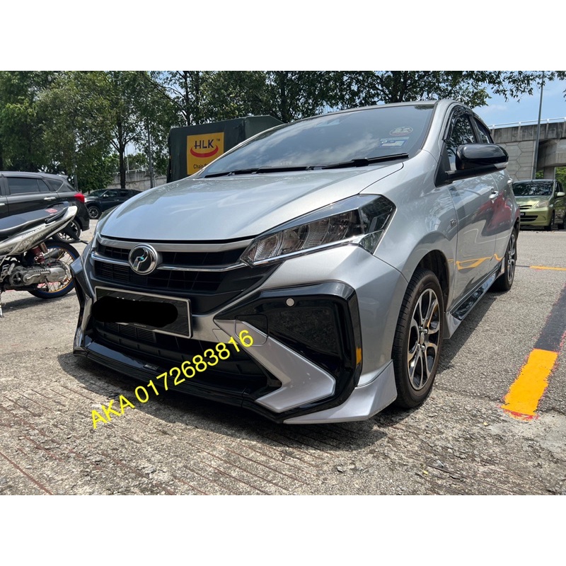 Perodua Myvi Facelift 2022 Bodykit Gear Up V2 With Paint | Shopee Malaysia