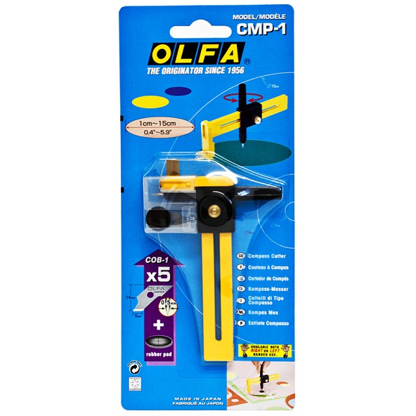 OLFA CMP-1 6" Compass Circle Cutter Hobby Craft and Utility Olfa ...