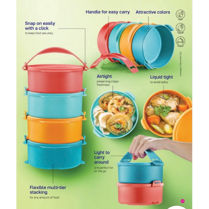 Tup Tiffin & Wavy Snack Cup | Shopee Malaysia