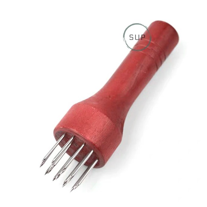 Meat Tenderizer with Wood Handle / Meat Spike / Pencucuk Cucuk Daging ...