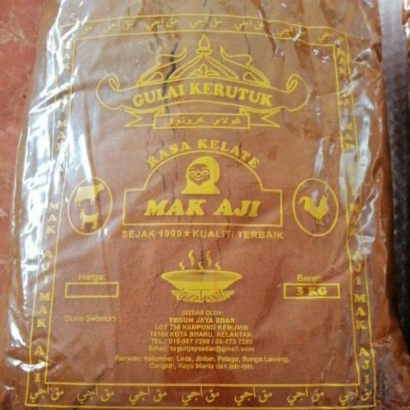 REMPAH MASAKAN MAK AJI (3KG) | Shopee Malaysia