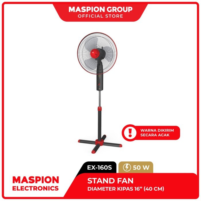 Maspion Stand Fan 16" EX - 160 S (Exclusive) | Shopee Malaysia
