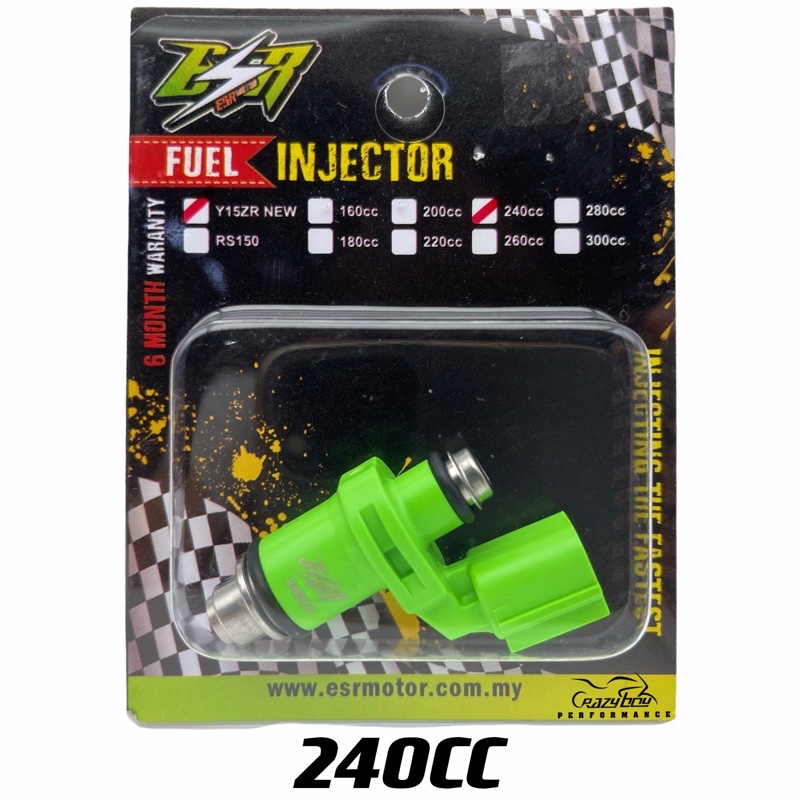 ESR MOTOR 100% ORIGINAL RACING INJECTOR Y15ZR V2 RS150 SRL115 Fi 160CC ...