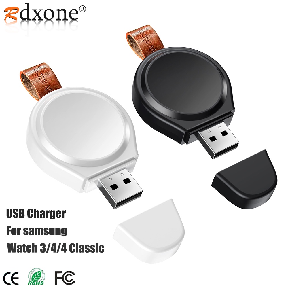 Portable Watch Charger USB Watch Charger for Active 2 Galaxy Watch 3 ...