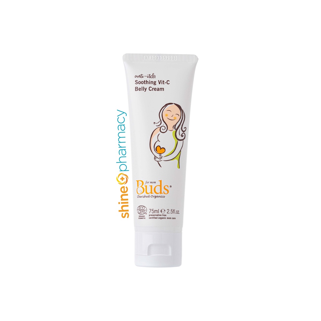 Buds Cherished Organics Anti-itch Soothing Vit-C Belly Cream 75mL ...